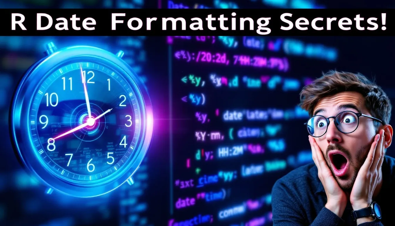 Format Symbols in R: Where to Find a Full List? - Dev solutions